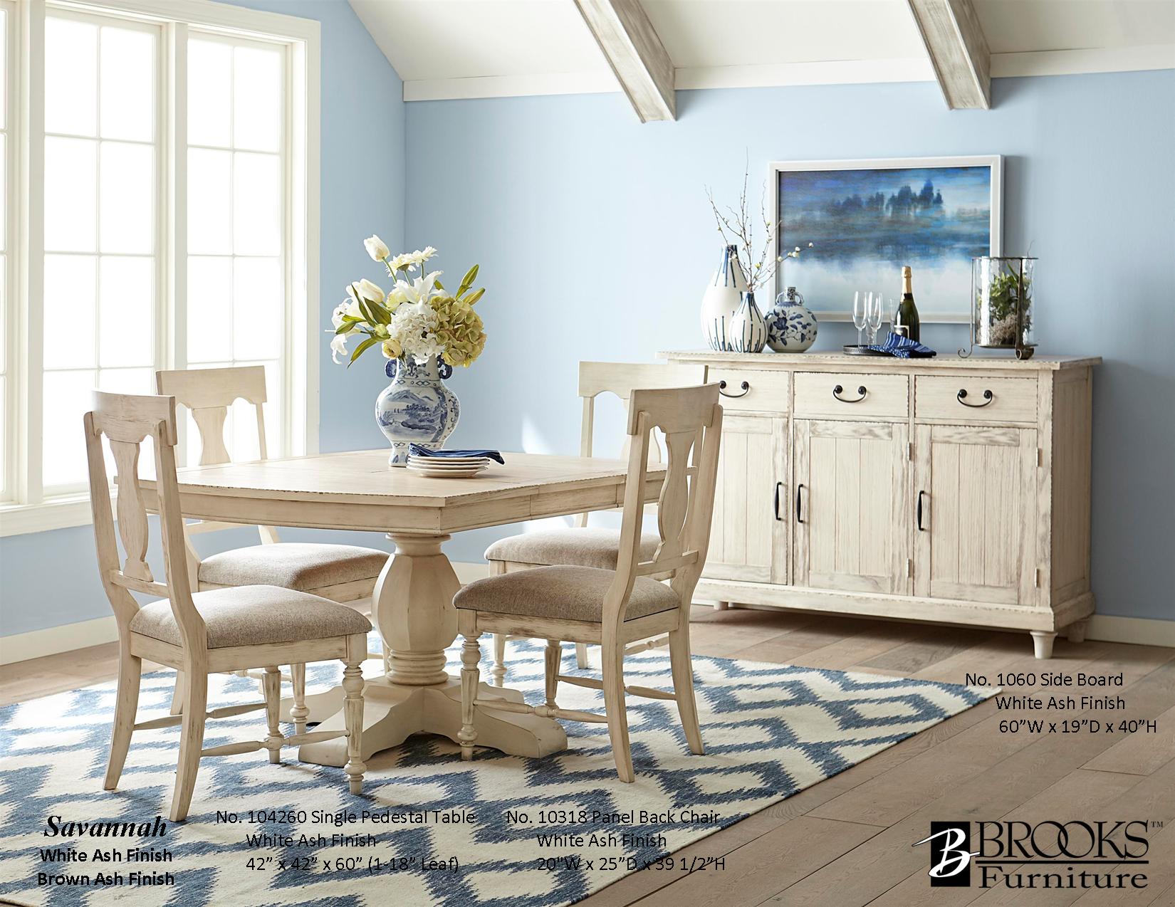 Savannah Collection | Solid Wood Dining Room, Laminate Dining Room
